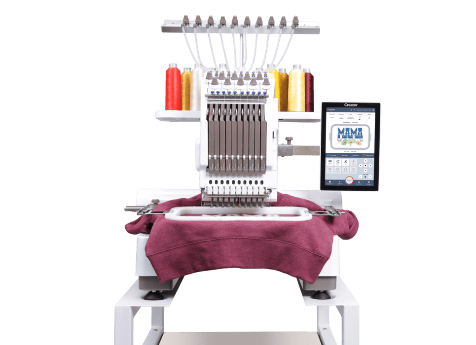 Creator 10-Needle Embroidery Machine – Perfect For Crafters