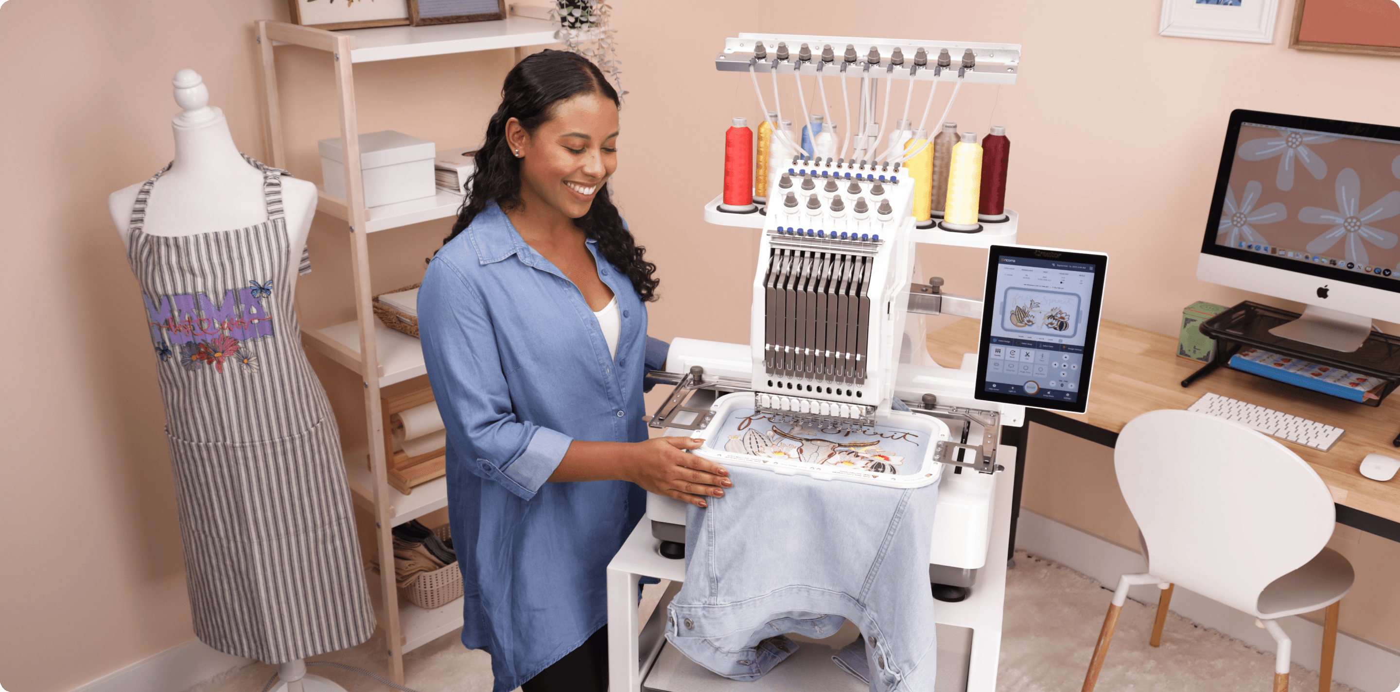 Creator 10-Needle Embroidery Machine – Perfect For Crafters