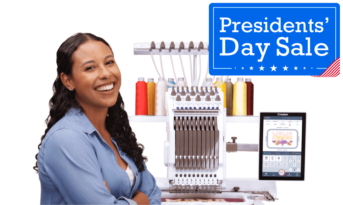 Creator 10-Needle Embroidery Machine – Perfect For Crafters